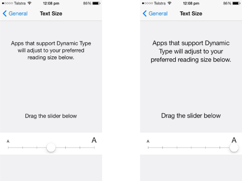 Text too small or thin in ServiceM8 app? – ServiceM8 Blog